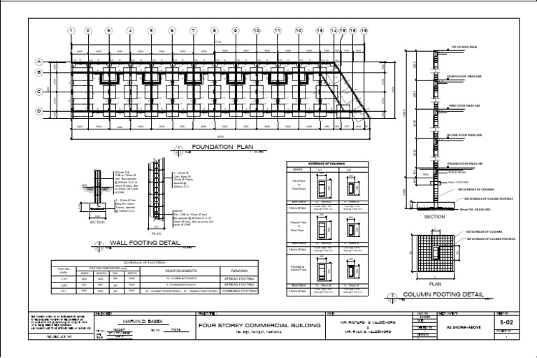 4 Storey Commercial BLDG Sta - Ines Bacolor Final 02-10-2025 S2 | PDF ...