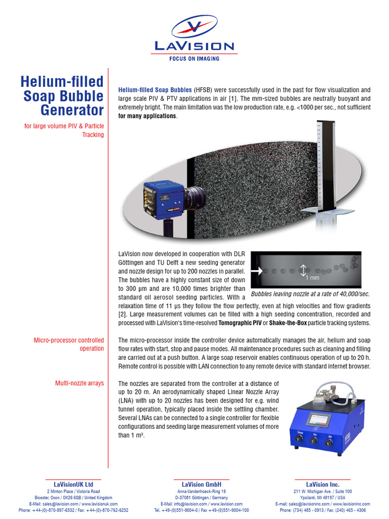 Advanced Helium-Filled Soap Bubbles | PDF | Mechanics | Mechanical ...