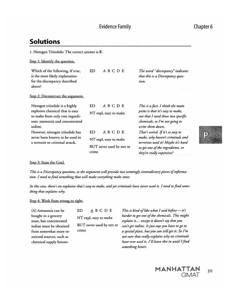 Discrepancy Analysis of Nitrogen Triiodide | PDF | Fuel Economy In ...