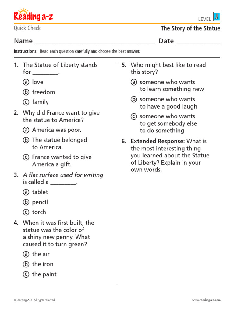 Understanding the Statue of Liberty | PDF | Human Communication | Learning