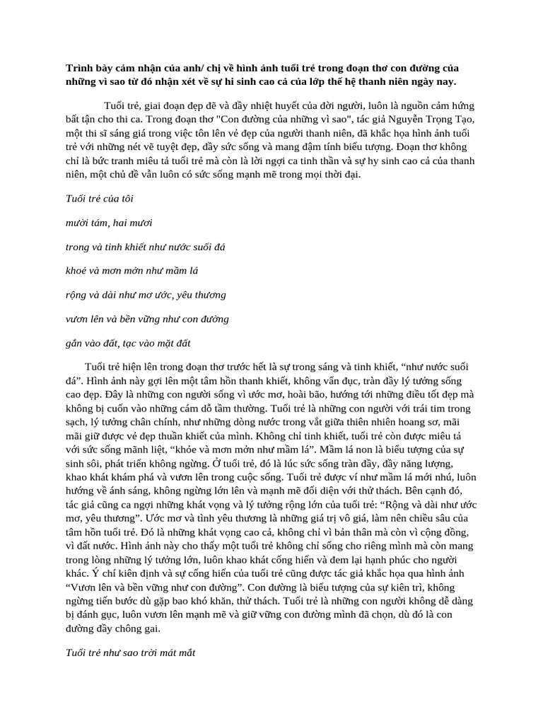 Con Đư NG C A NH NG VÌ Sao | PDF