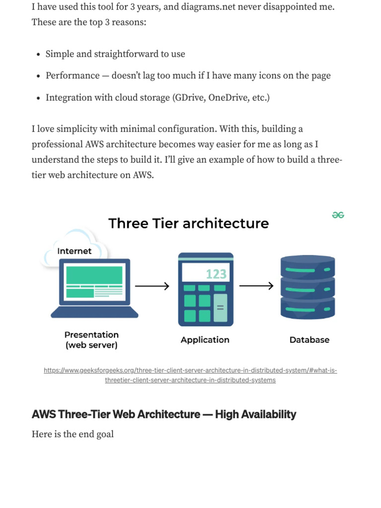 Cloud Architecting - How Do You Draw Professional AWS Architecture | PDF | Amazon Web Services ...
