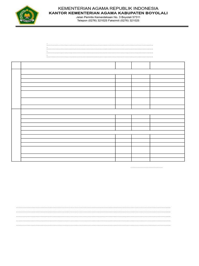 Lembar Verifikasi | PDF