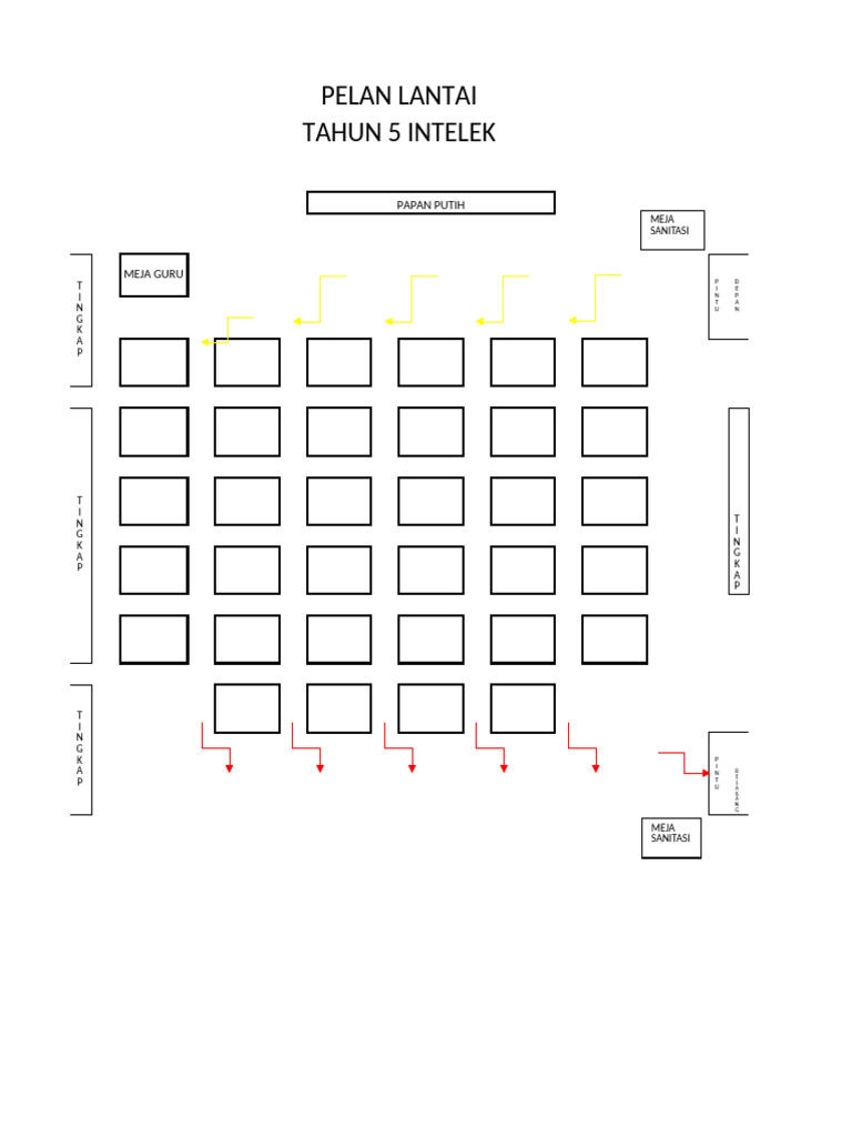 PELAN LANTAI 1 INTELEK | PDF