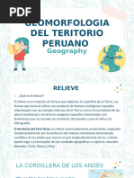 El Relieve Del Territorio Peruano (Costa, Sierra y Selva) | PDF | Andes ...