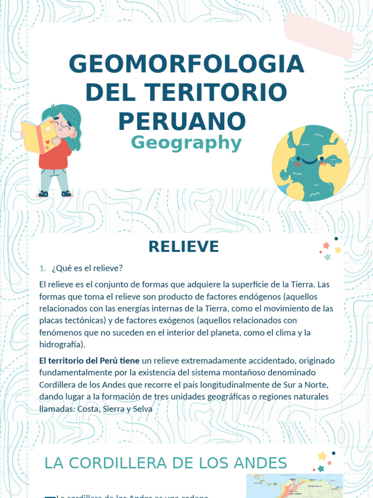 Geomorfologia Del Peru | PDF | Andes | Montañas