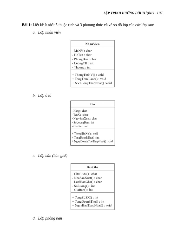 Đáp Án BT3.2 | PDF