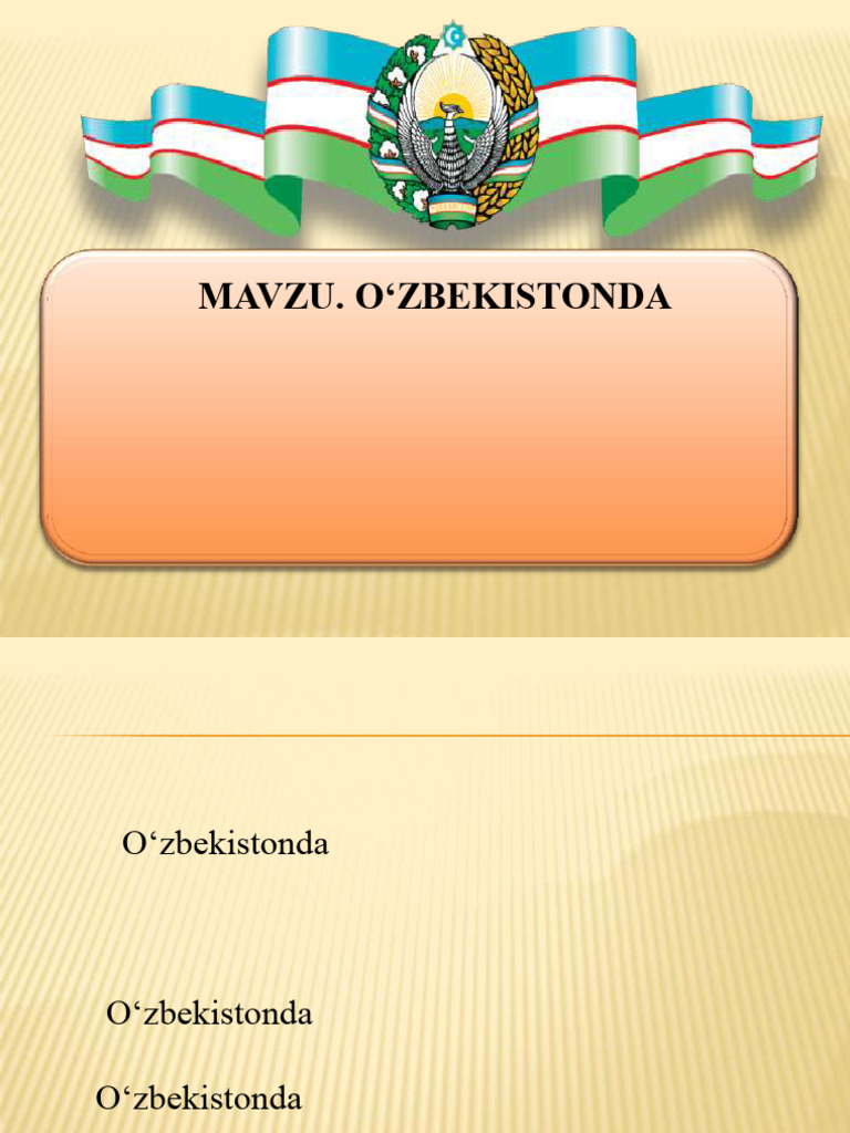 5-Mavzu Taqdimot | PDF