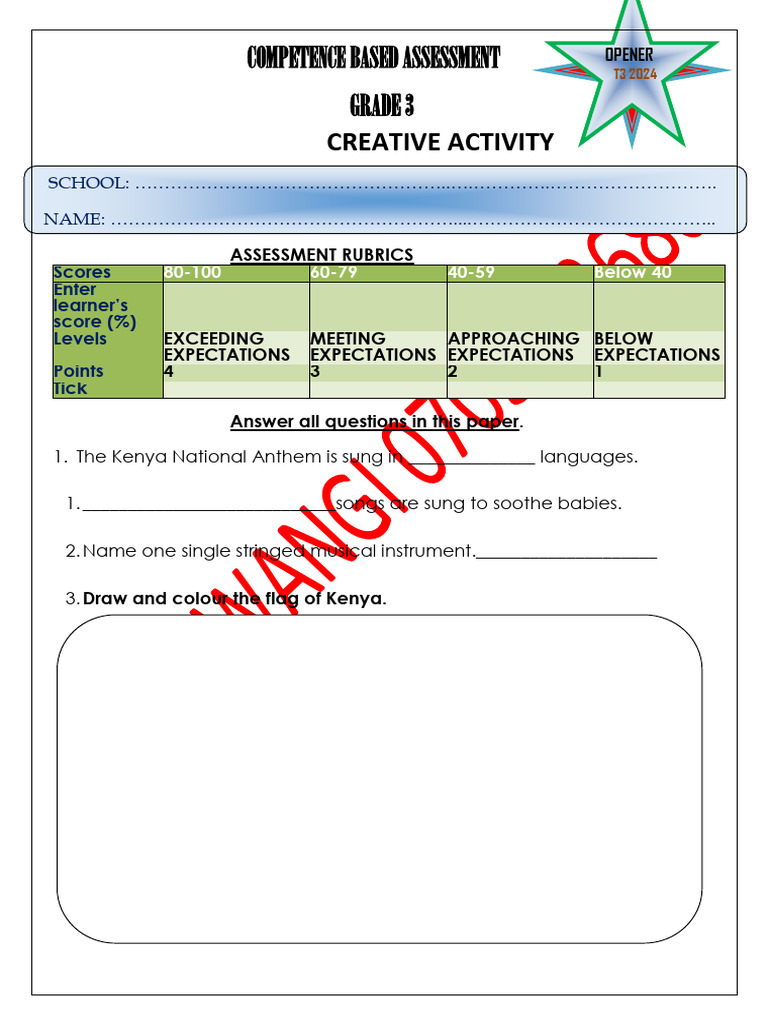 g3 Opener TRM 3 Creative Arts | PDF | Musical Instruments | Musicology