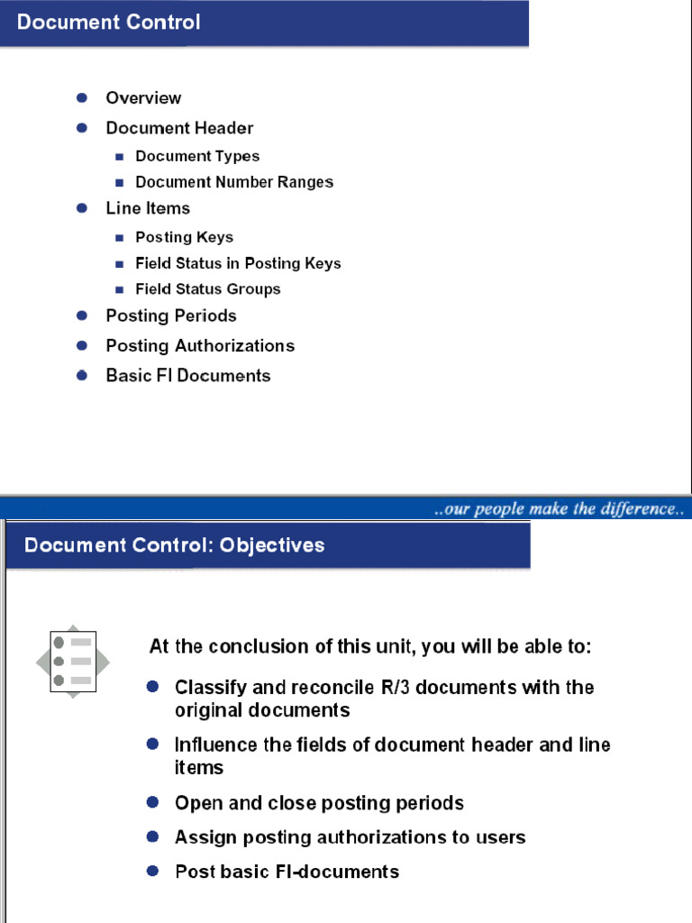 Document Control, Clearing, Special GL, Taxes | PDF
