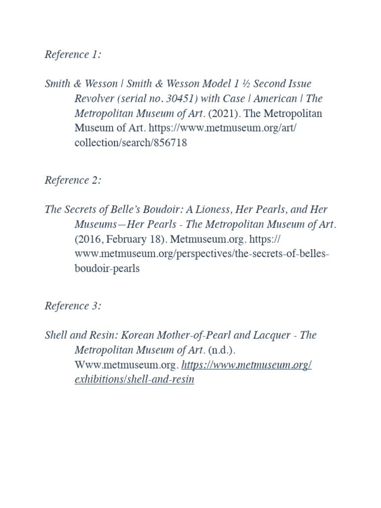 Refrences for Research Paper | PDF