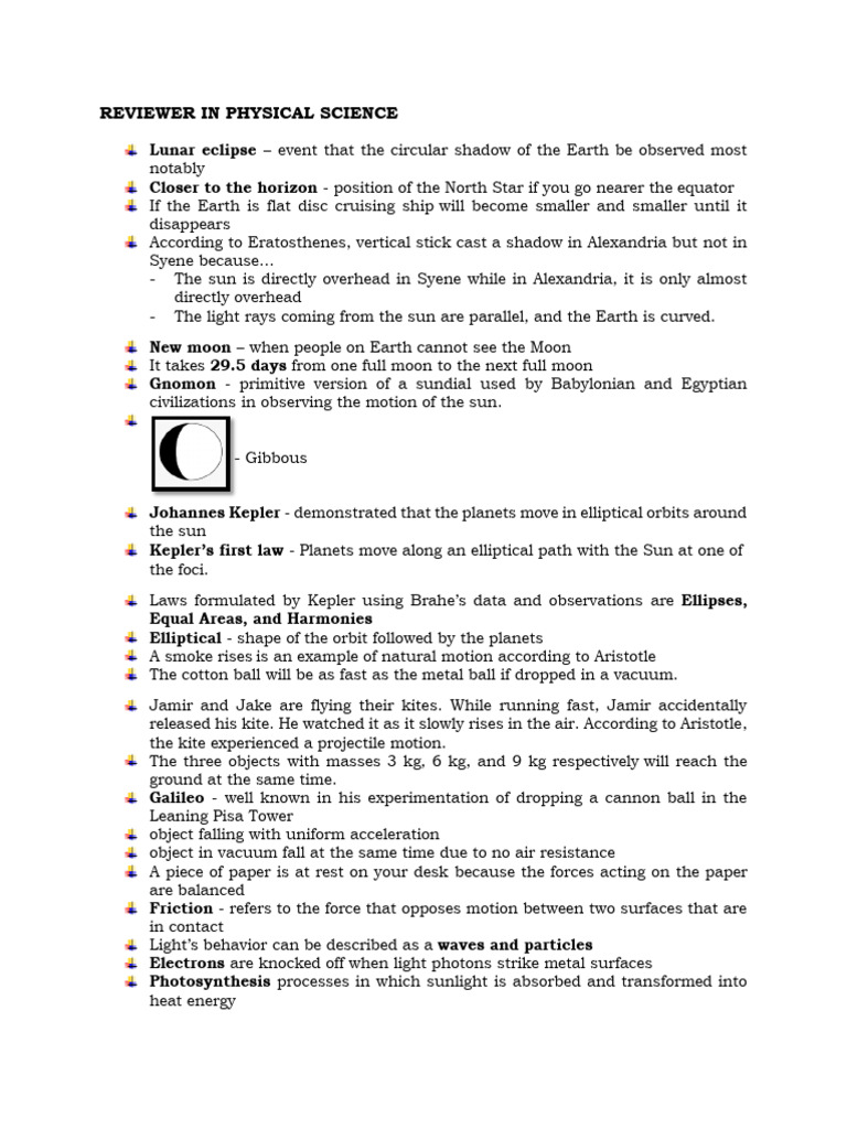 Reviewer-Q4-Physical-Science | PDF | Light | Theory Of Relativity