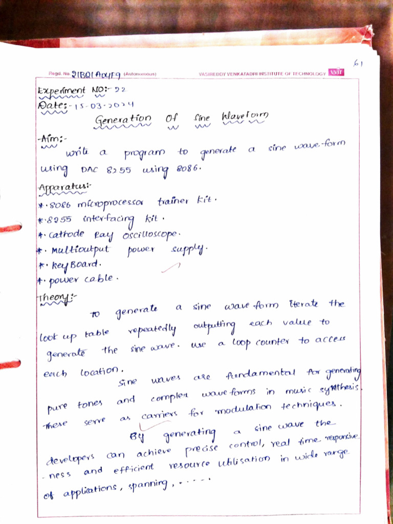 Part B and Part C Lab Experiments | PDF | Waves
