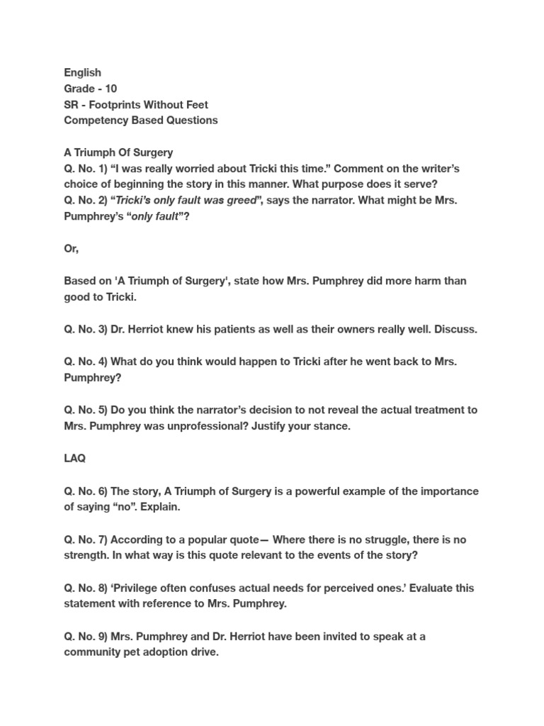 Competency Based Questions-SR | PDF | Science