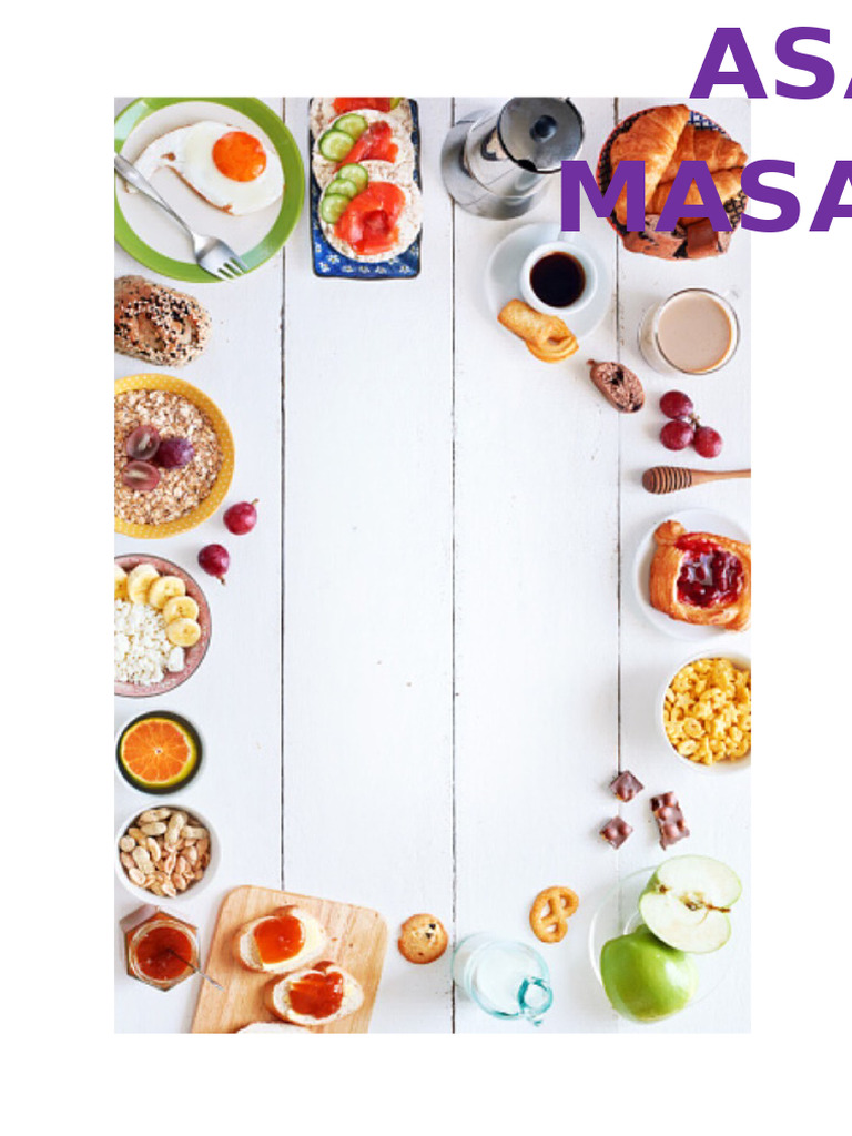 RBT Asas Masakan 2025 | PDF