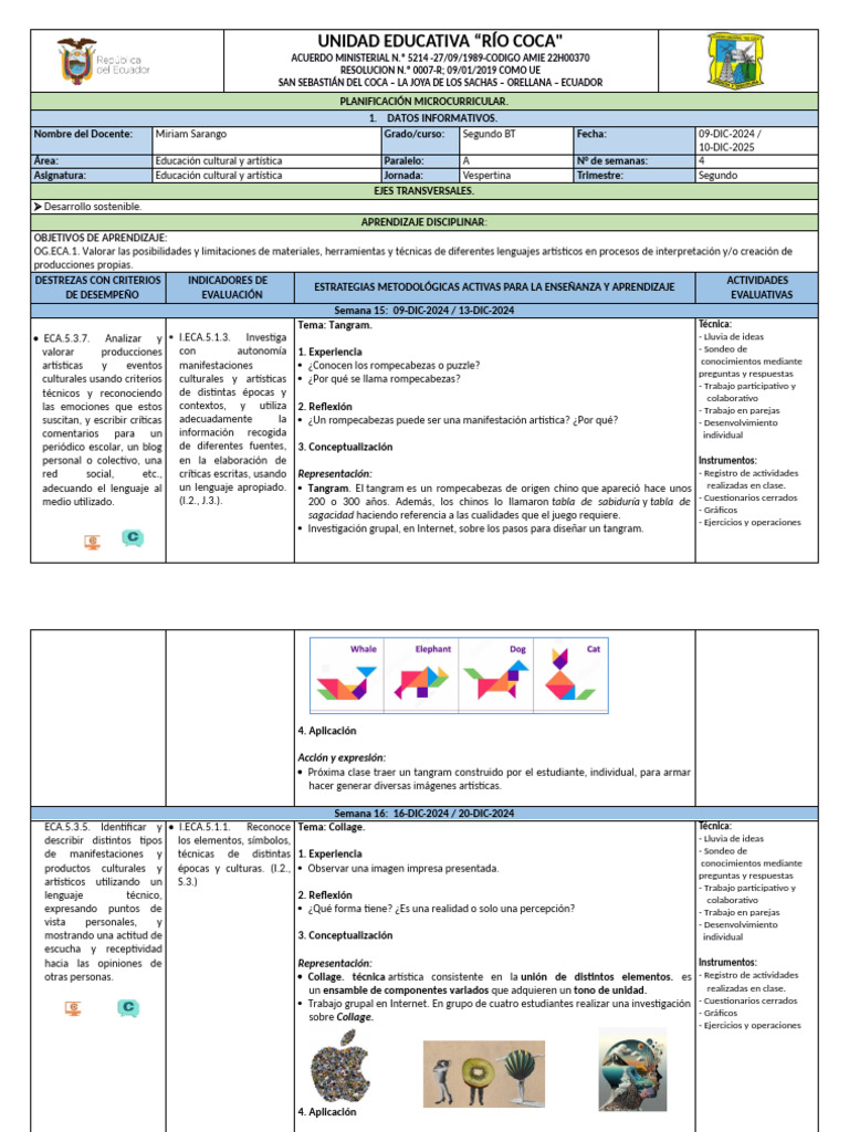 Eca 2do Trimestre | PDF | Aprendizaje | Cuestionario