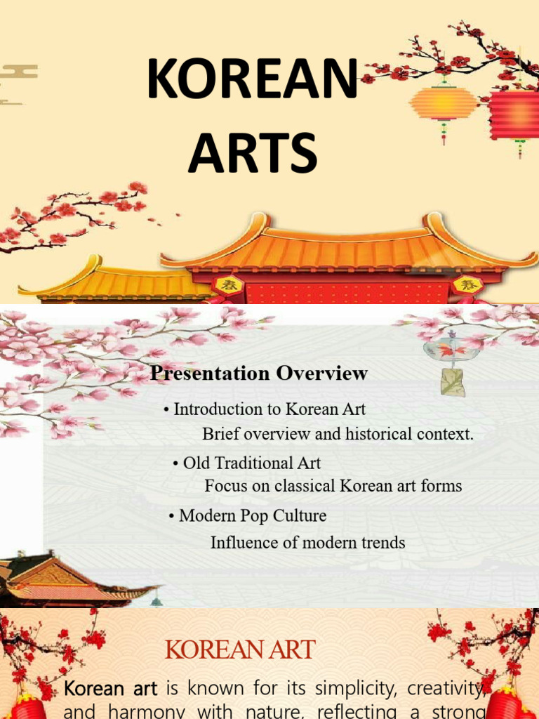 Overview of Korean Arts and K-Pop | PDF | Korean Language | The Arts