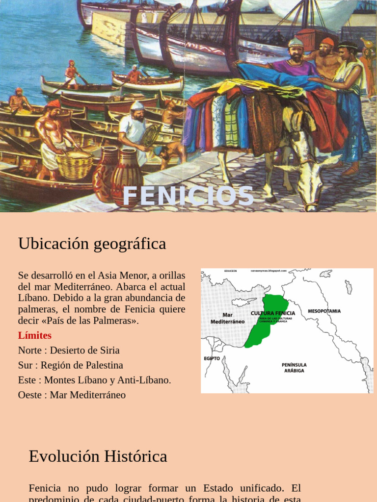 Fenicios: Historia, Economía y Cultura | PDF