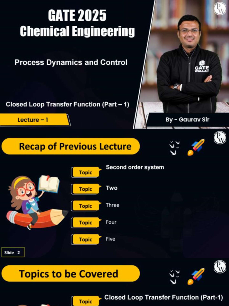 Closed Loop Transfer Function 01 - Class Notes | PDF