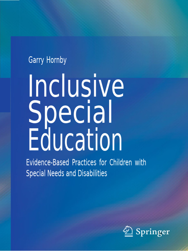 Inclusive Special Education_ Proyect 234 | PDF | Special Education | Inclusion (Education)
