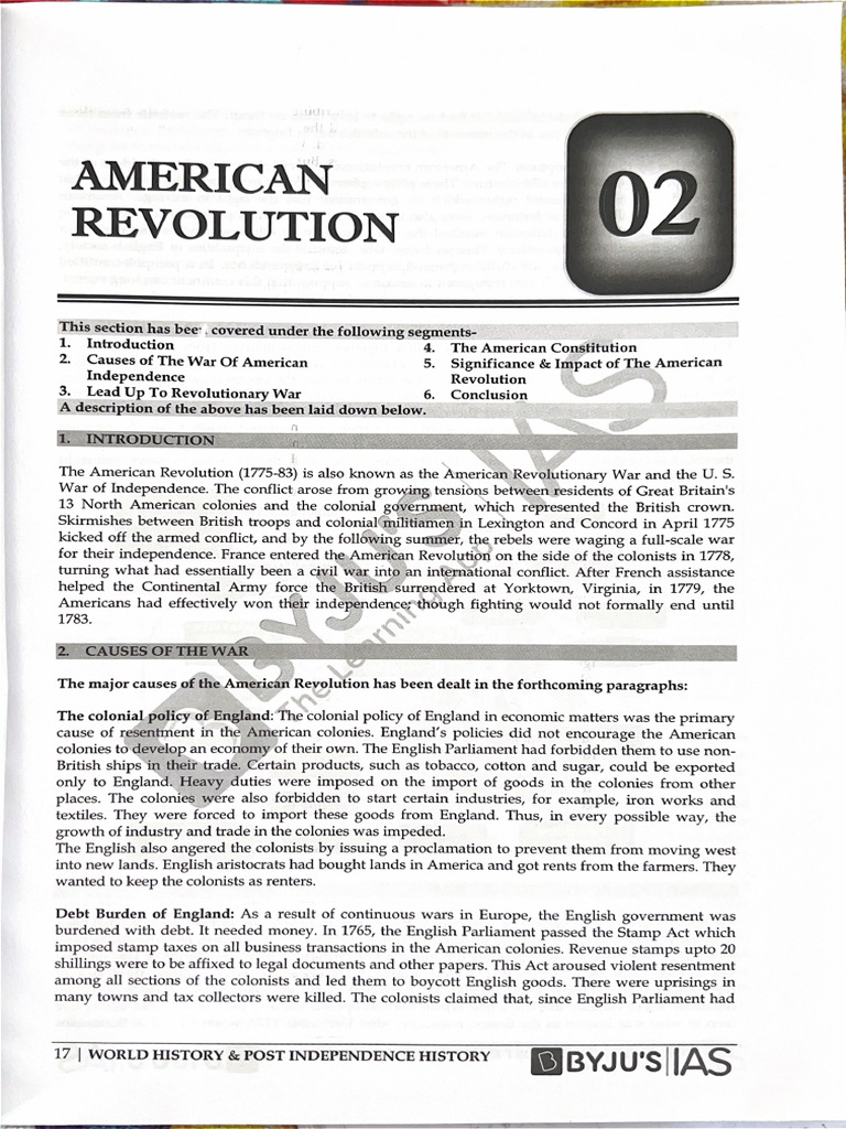 American Revolution | PDF