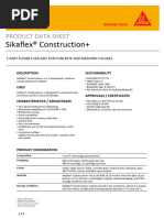 Sikaquick - 2500 | PDF | Concrete | Pascal (Unit)