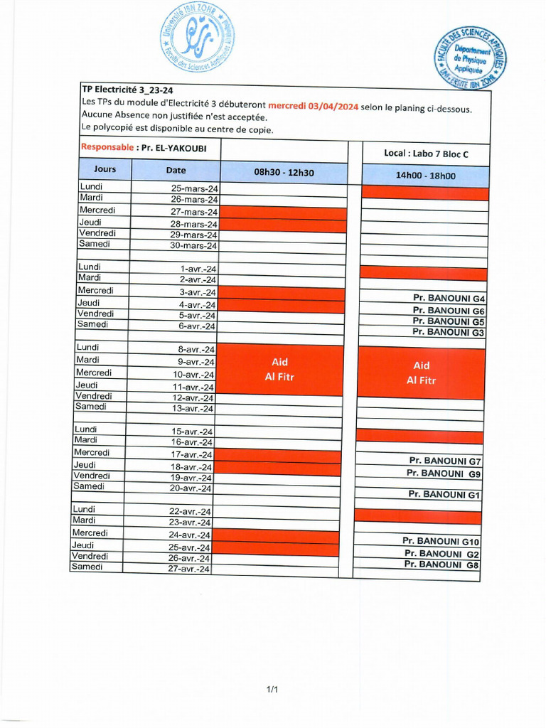 TP Electricité 3 | PDF