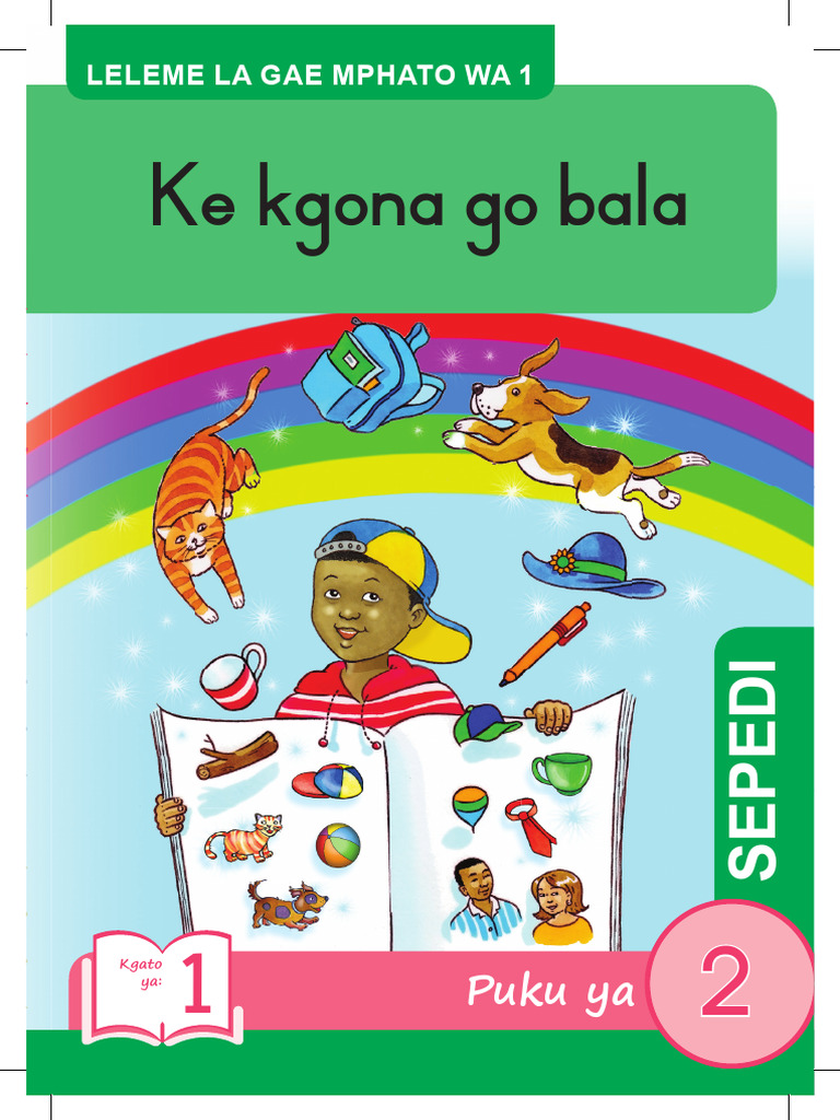 HL - g01 - readerPRINT - Lev1 - bk2 - My First Book - Sepedi | PDF | Languages Of Africa ...