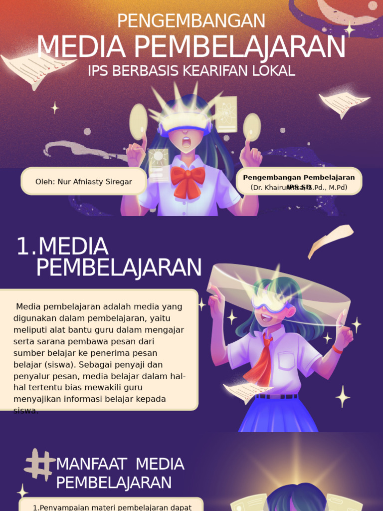 Media Pembelajaran IPS Berbasis Kearifan Lokal | PDF