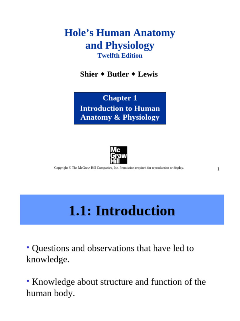 Intro To Anaphy (Ctto) | PDF | Homeostasis | Anatomical Terms Of Location