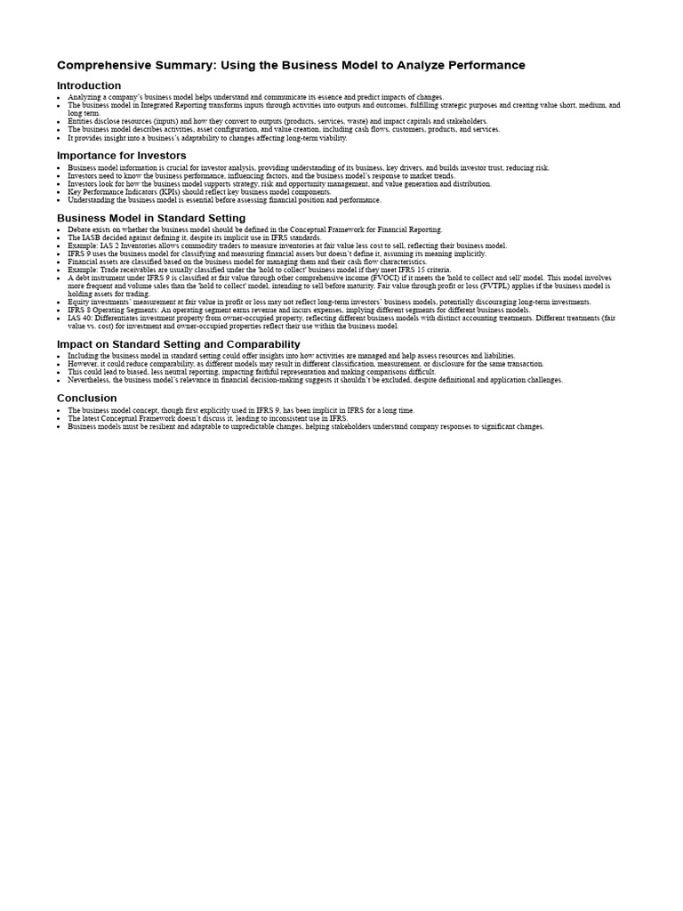 SBR Important Articles Summary | PDF | Cost Of Living | Fair Value