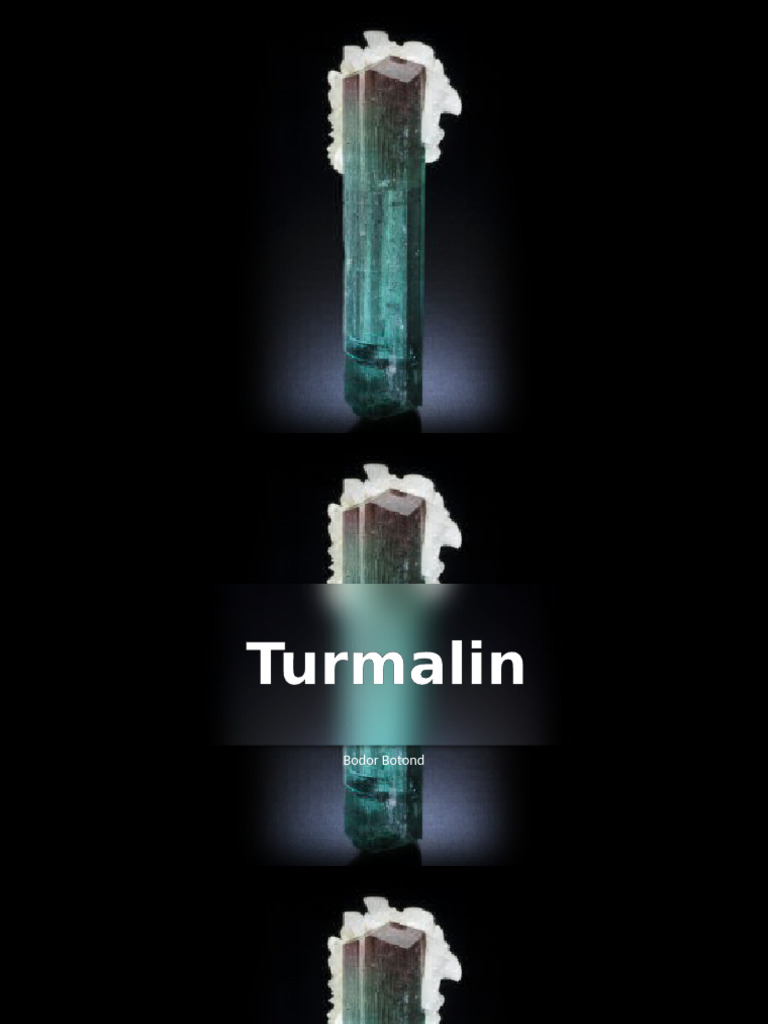 Turmalin - Bodor Botond | PDF