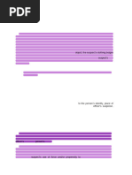 Frisking Procedure | PDF | Criminal Justice | Crime & Violence