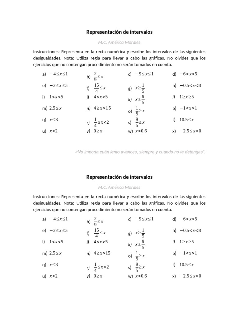 EPP2 Representación de Intervalos | PDF
