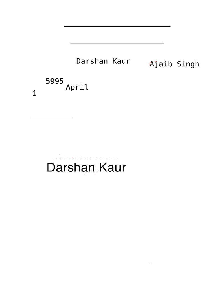Self Existence Certificate Template | PDF
