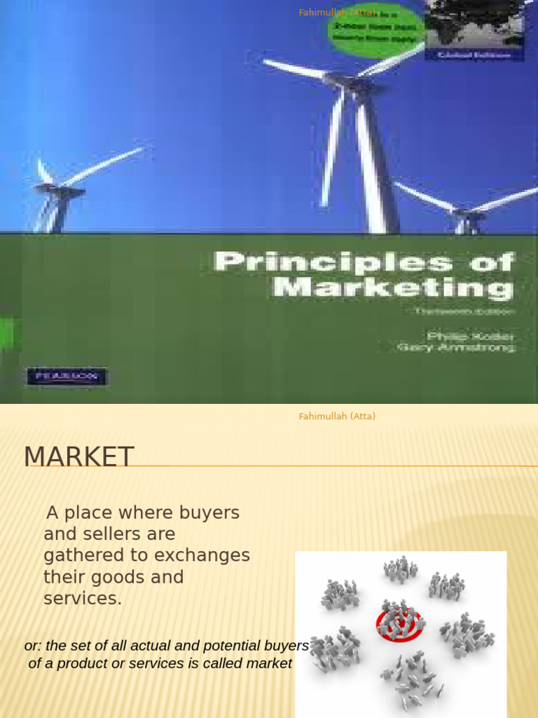 Principle of Marketing | PDF | Marketing | Market Segmentation