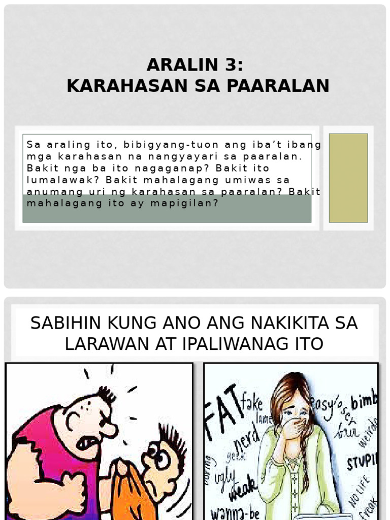 ESP8 ARALIN 3 4th Grading | PDF