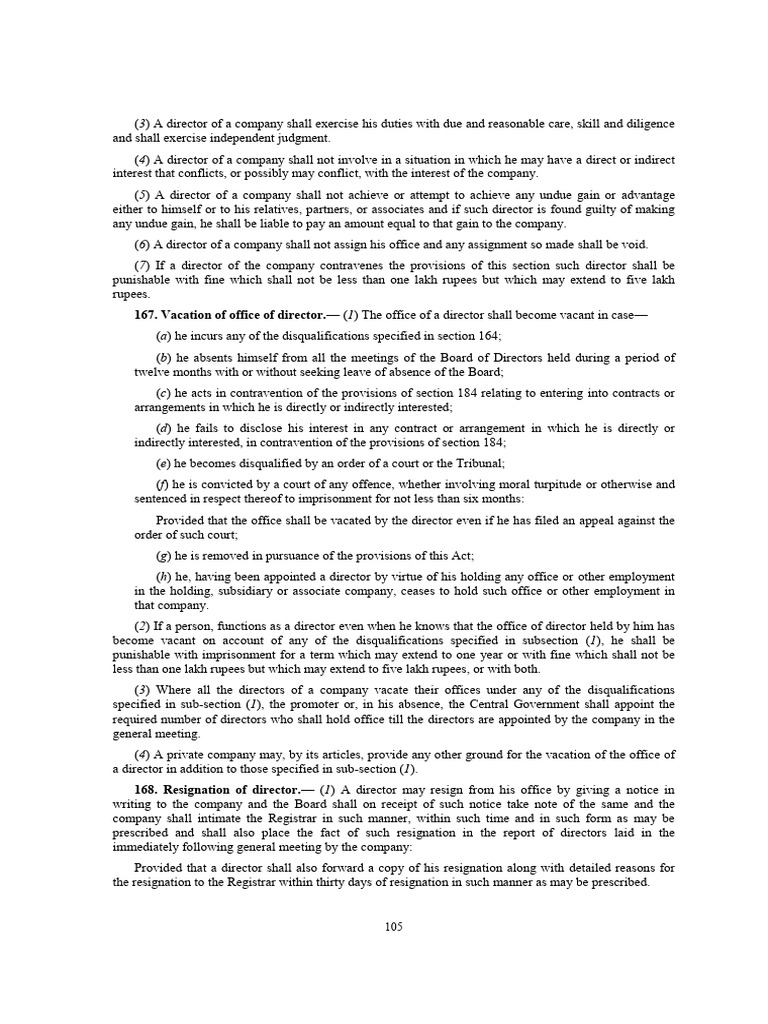 Director Duties and Removal Procedures | PDF | Public Law | Common Law