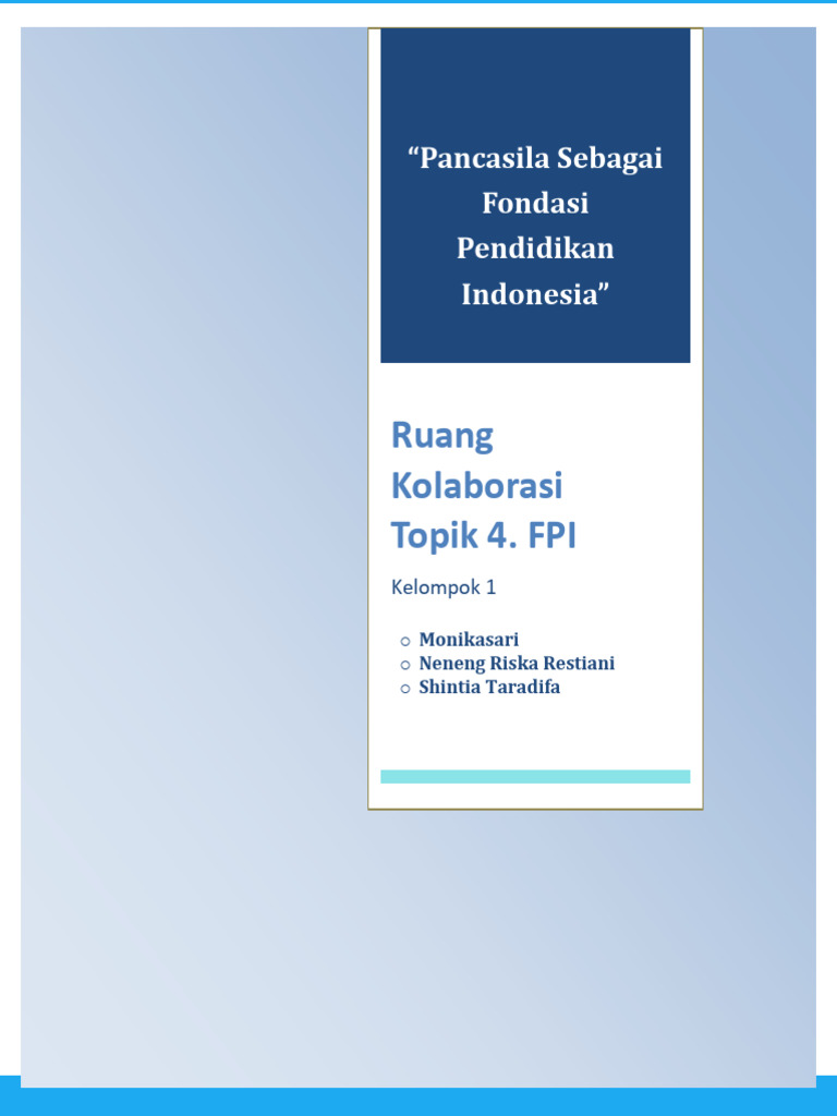 Ruang Kolaborasi Topik 4-kelompok 1 | PDF