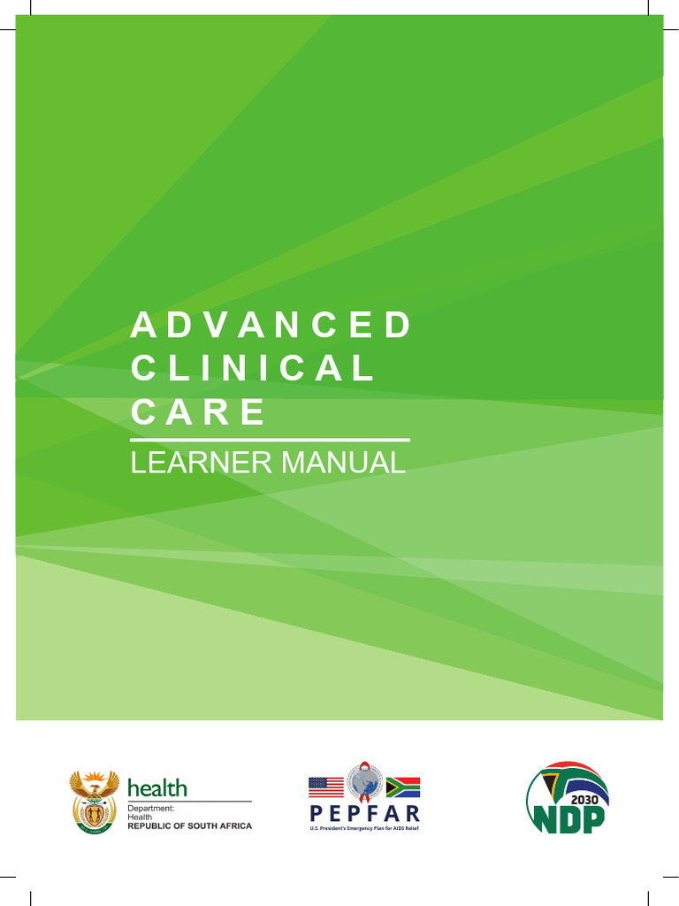 ACC Learner Manual 2020 | PDF | Management Of Hiv/Aids | President's Emergency Plan For Aids Relief