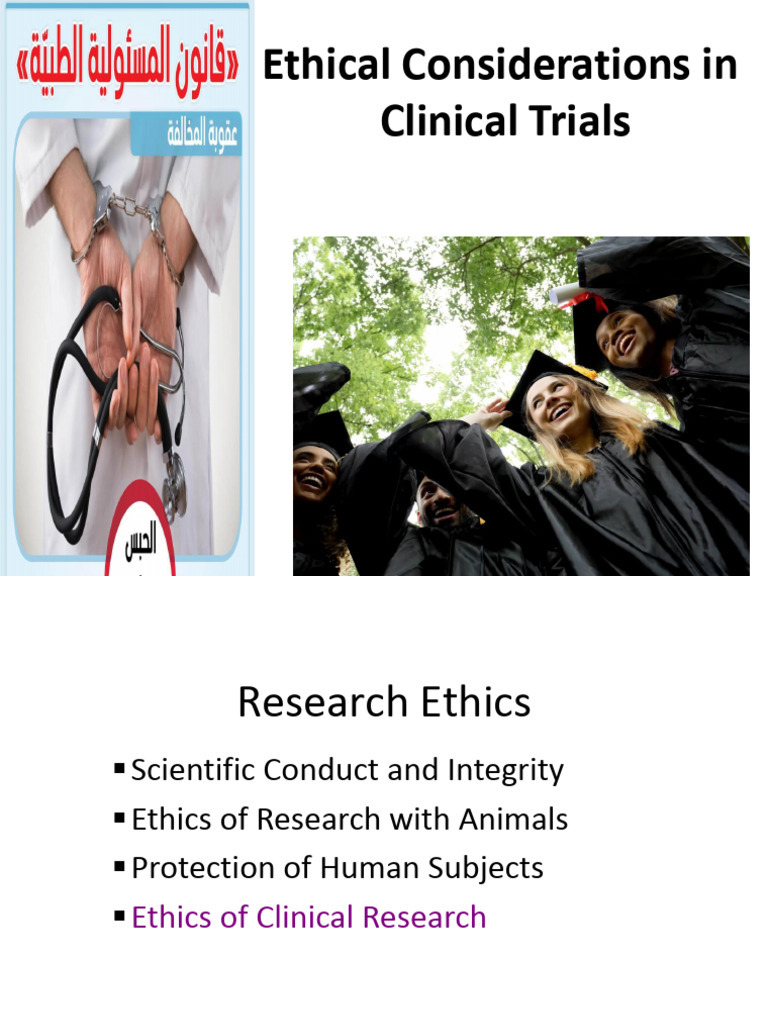 Lec 6 Ethical Considerations in Clinical Trials | PDF | Informed ...