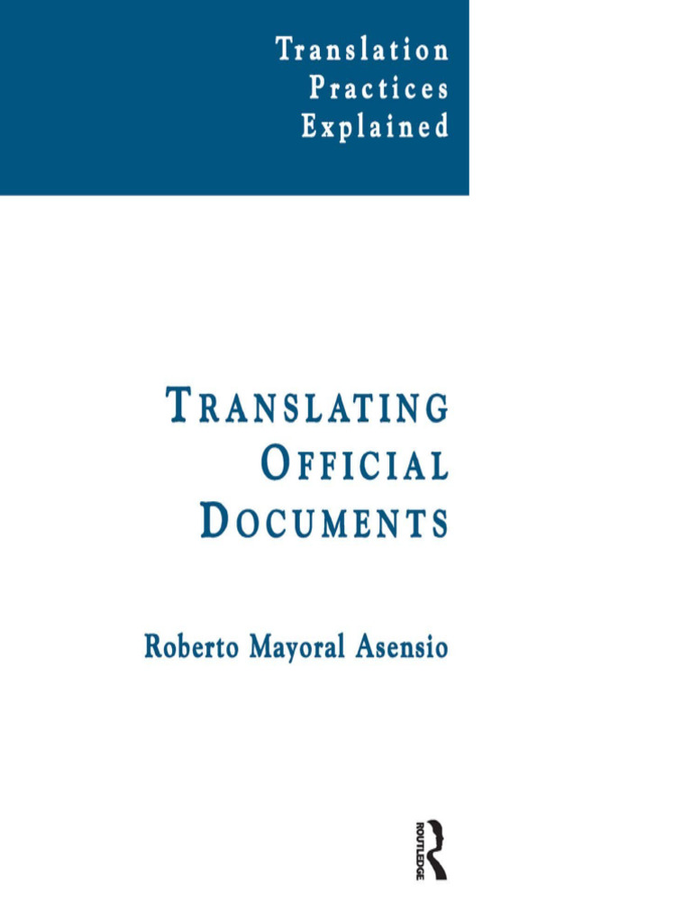 Translating Official Documents | PDF