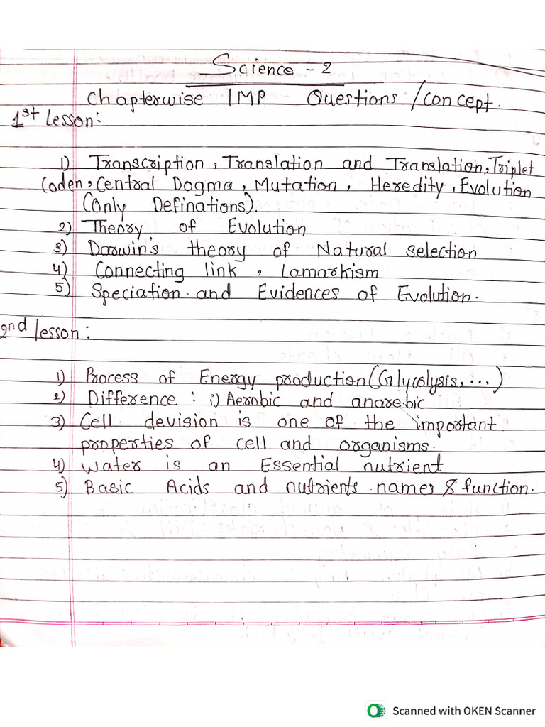 Vipstudy Sci 2 Sureshot Topics | PDF