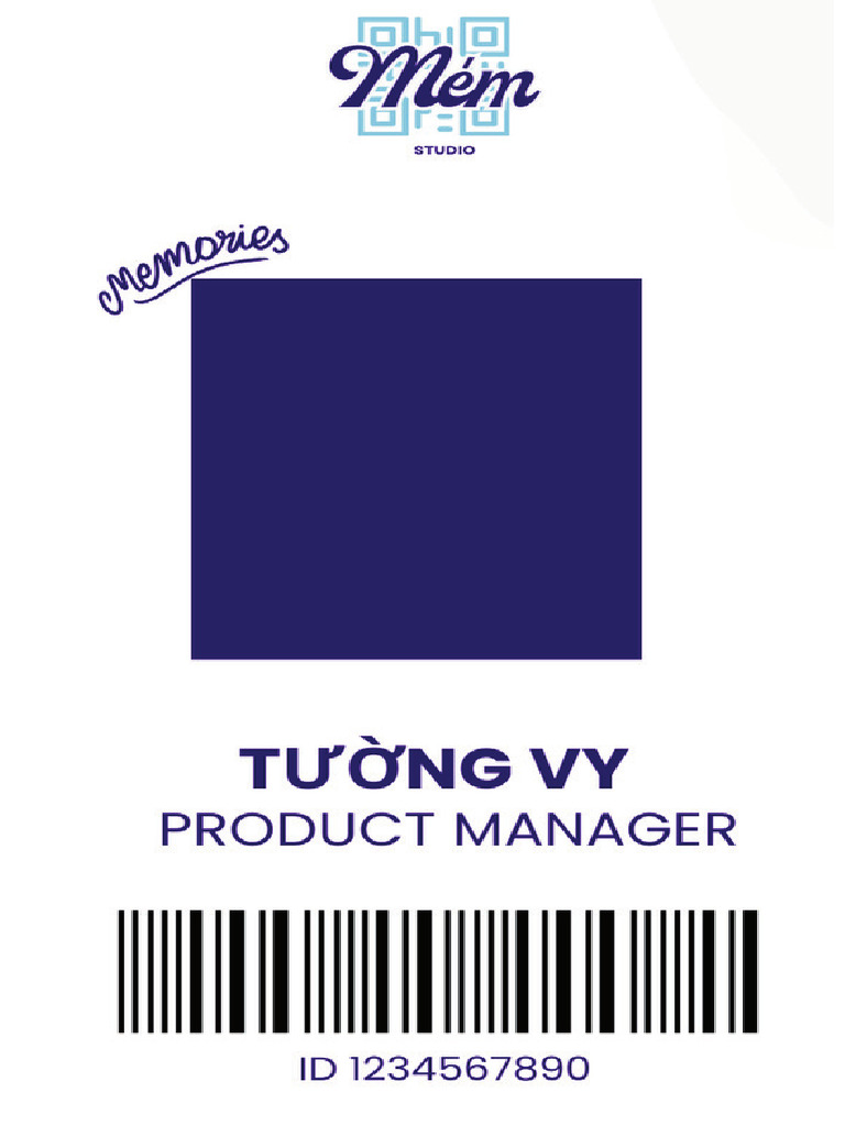 Red Modern Geometric Corporate Company ID Card | PDF