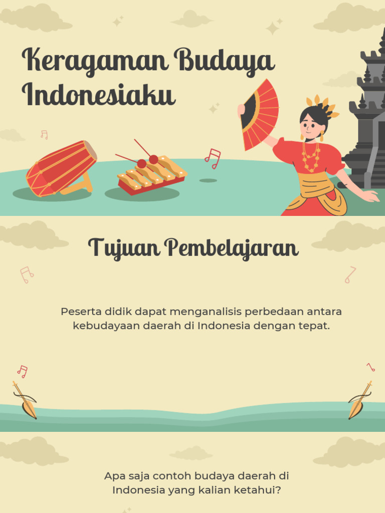 Powerpoint Keragaman Budaya Indonesia | PDF