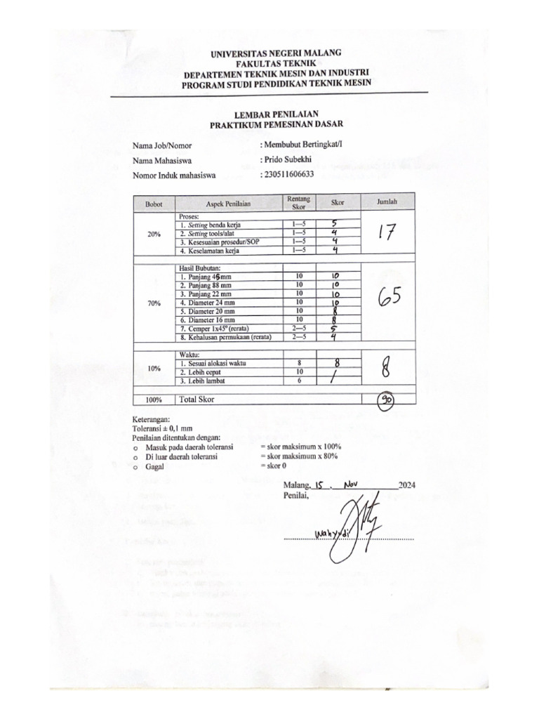Membubut Bertingkat | PDF