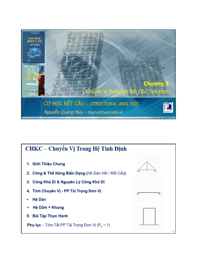 CKC - L05 - Chuyển vị Hệ Tĩnh Định | PDF
