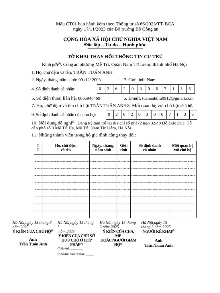 CT01_Thông_tư_66_BCA | PDF