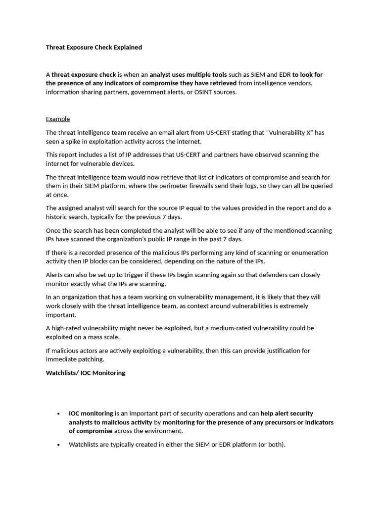 Tactical Threat Intelligence | PDF | Security | Computer Security