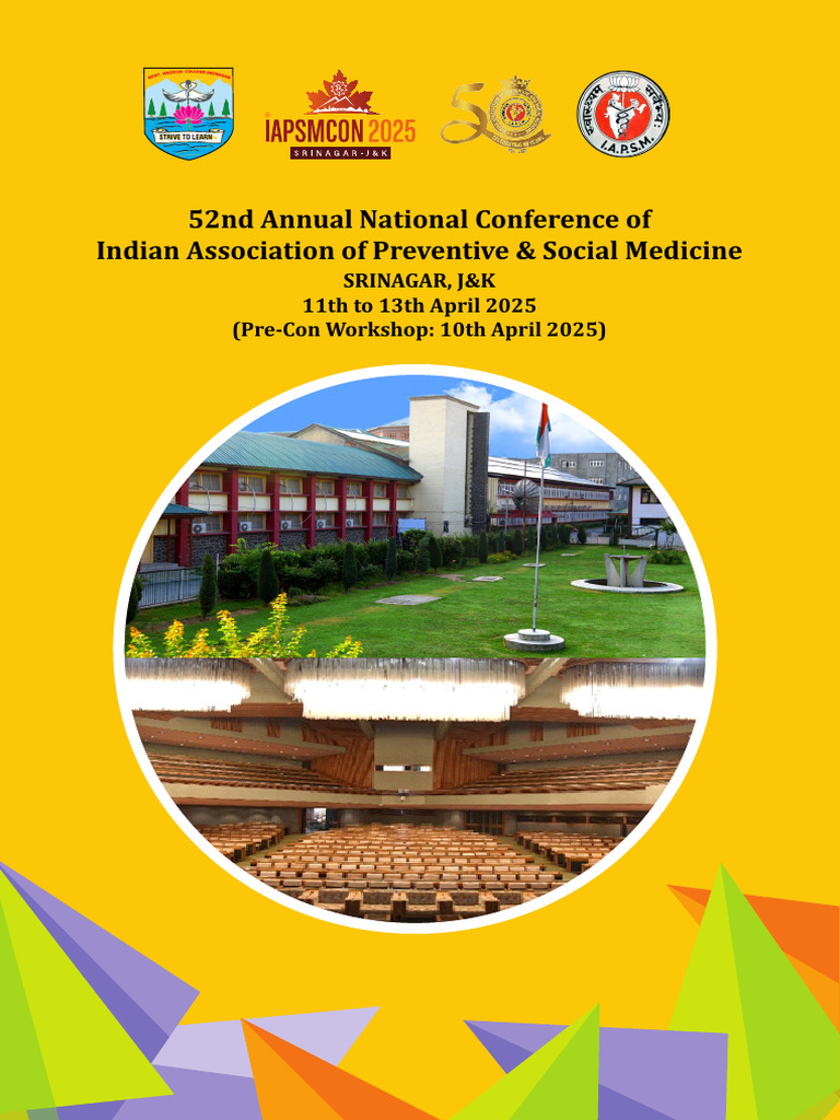 IAPSMCON 2025 Conference Brochure | PDF | Medicine | Health Sciences